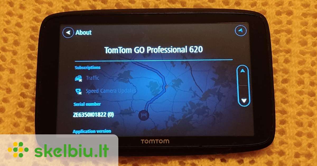 Tomtom Go Professional 620 - Skelbiu.lt