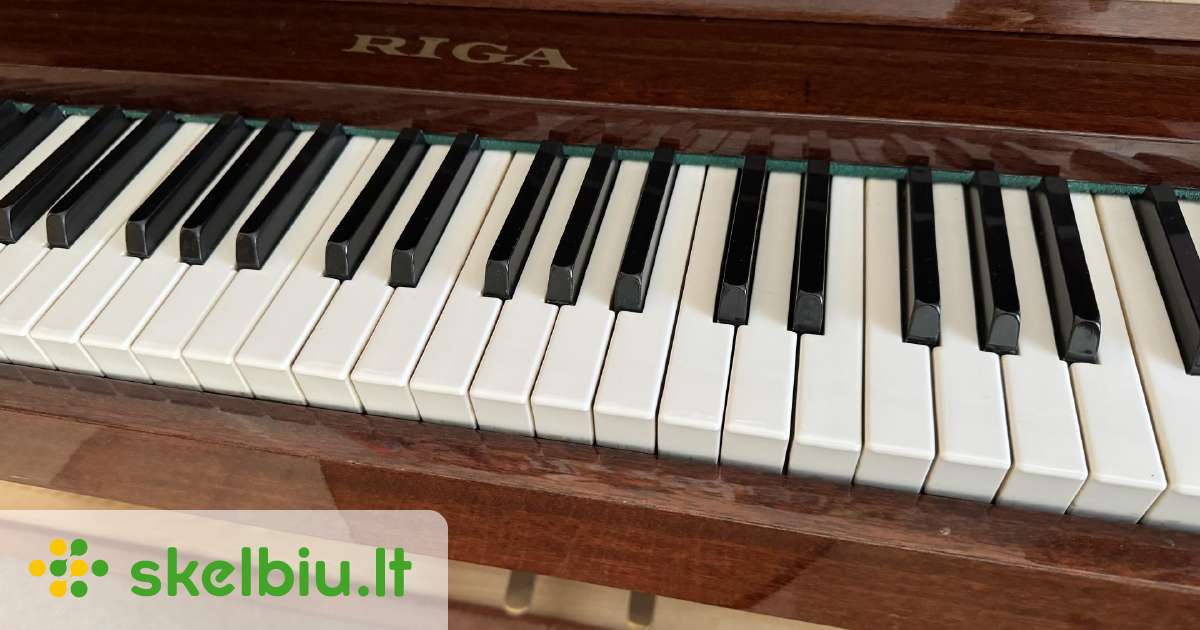 Pianinas Riga (skubiai) - Skelbiu.lt
