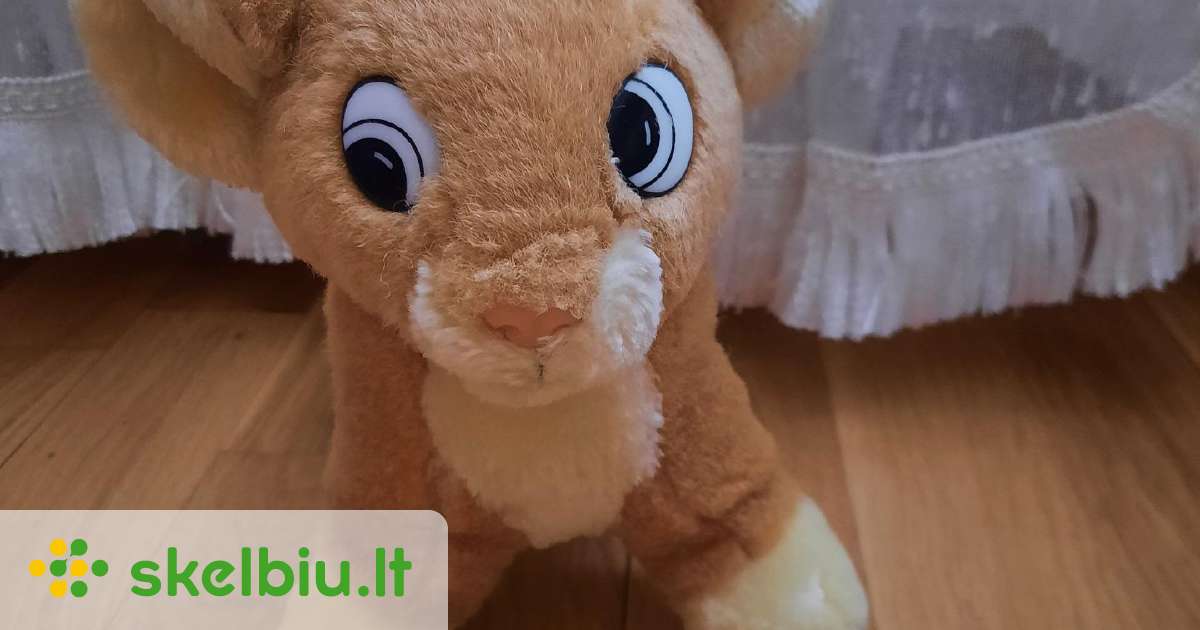 Minkštas žaislas liūtukas Simba - Skelbiu.lt