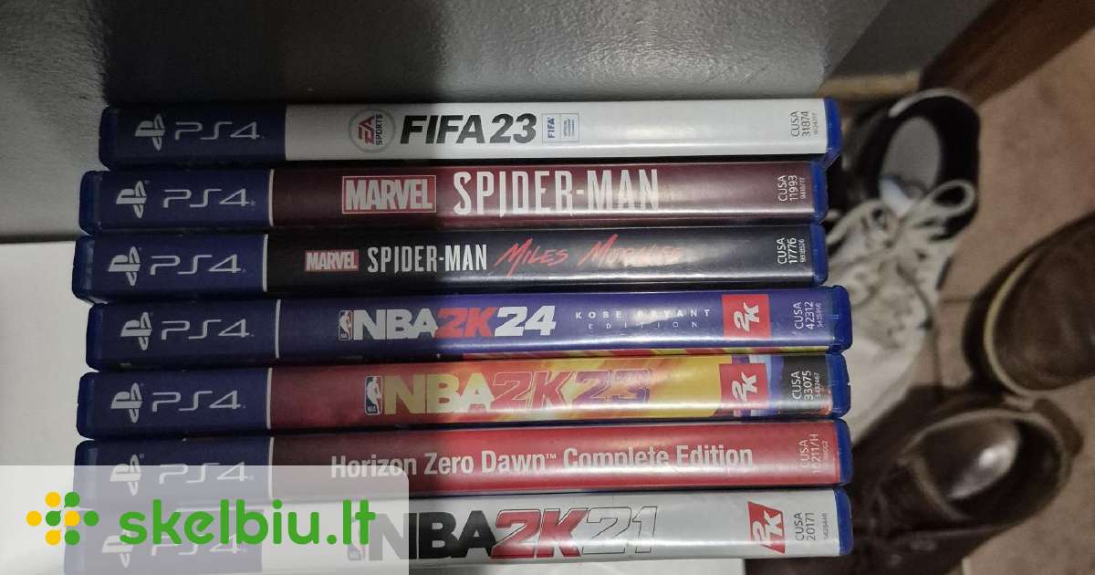 Kompaktai Zaidimai prie Playstation 4-7 vnt - Skelbiu.lt