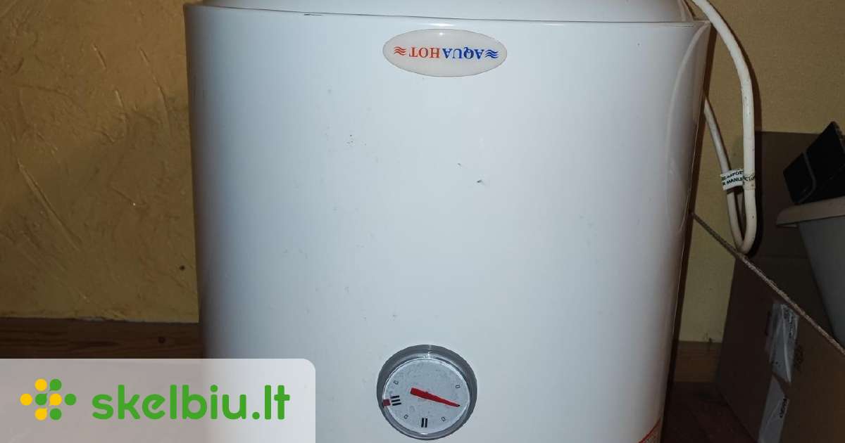 Naudotas vandens boileris 50l - Skelbiu.lt