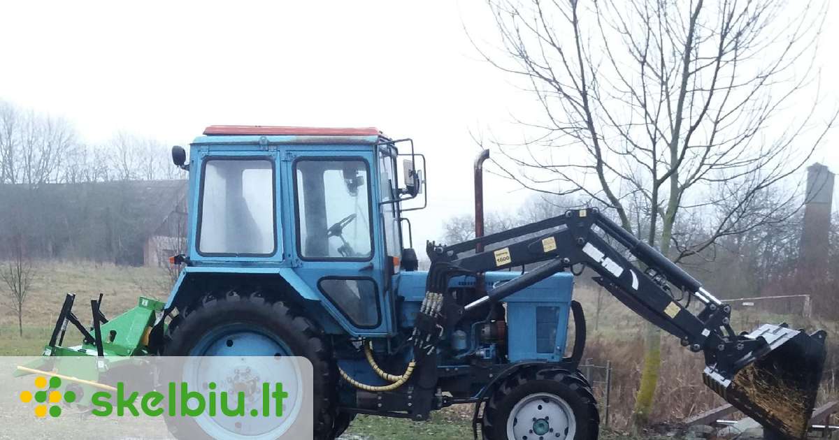 Mtz traktorius. Plius padargai. - Skelbiu.lt