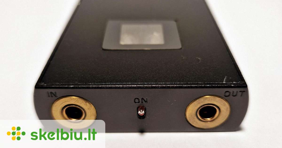 Oriolus Ba300s (1st gen) - portable Hp tube Amp - Skelbiu.lt