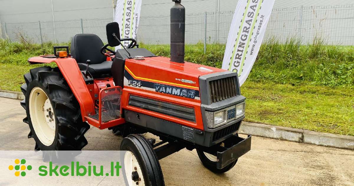 Yanmar F24s mini traktorius - Skelbiu.lt