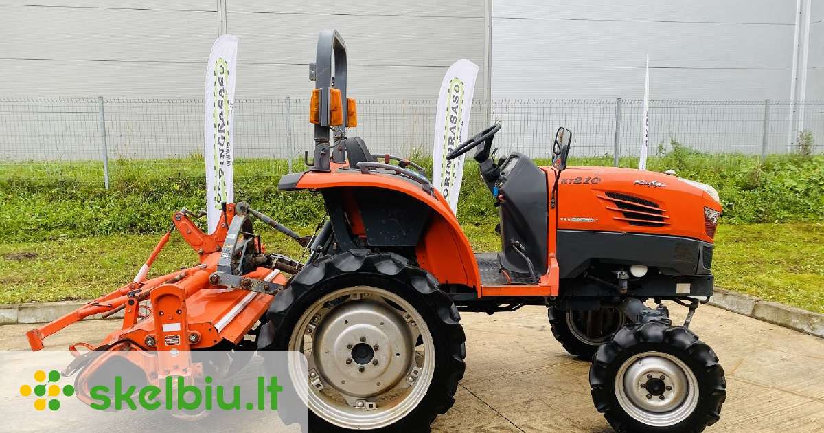 Kubota Kt210 mini traktorius - Skelbiu.lt