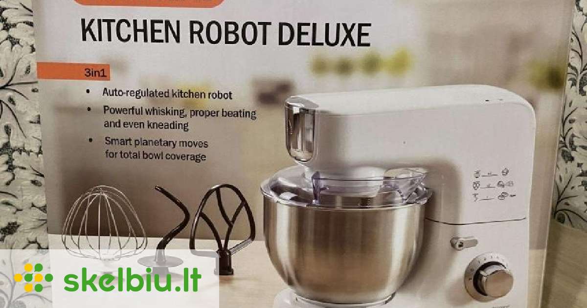 Delimano Kitchen Robot Deluxe - Skelbiu.lt