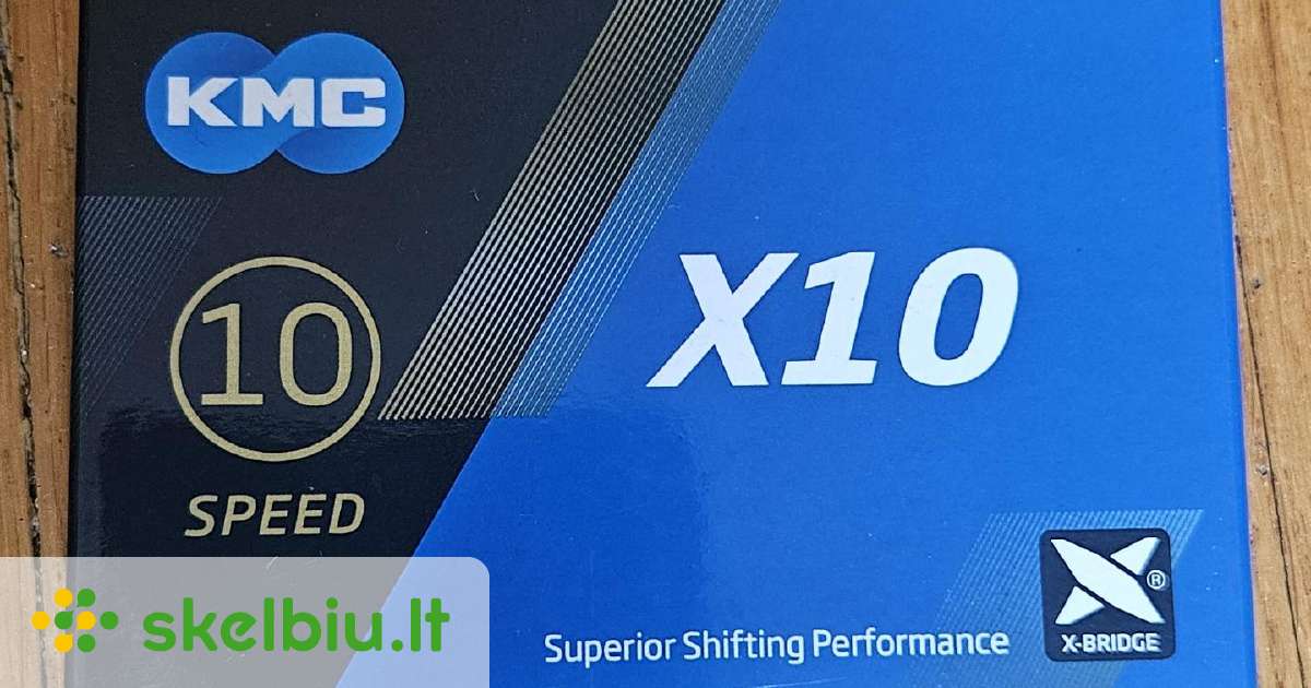 Kmc X10 grandinė - Skelbiu.lt