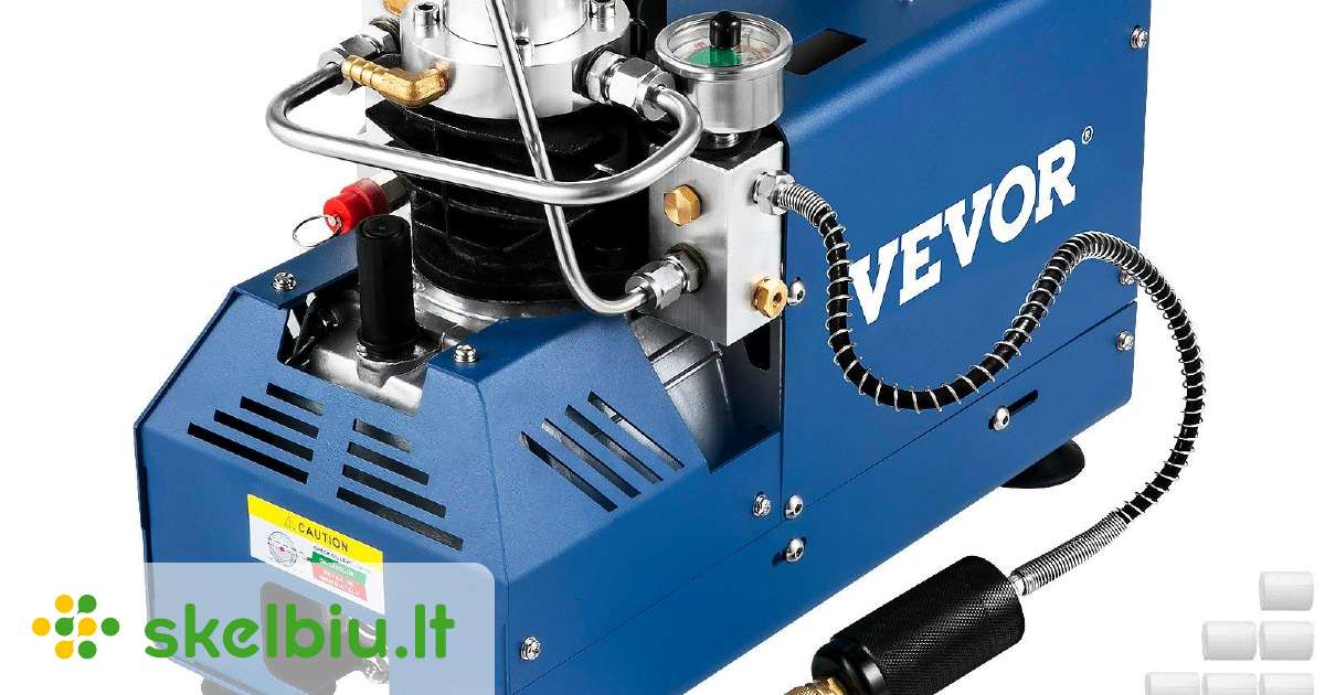 1800w Pcp oro kompresorius 300 Barų - Skelbiu.lt