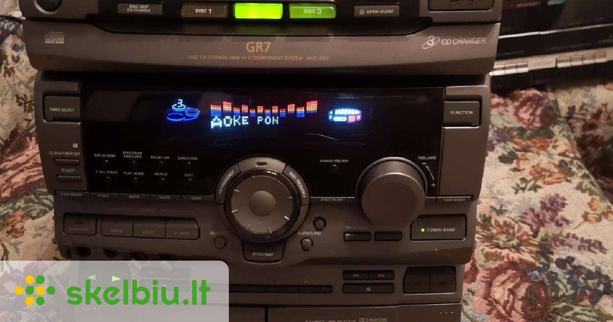 Sony Gr 7 po pilnos profilaktikos - Skelbiu.lt