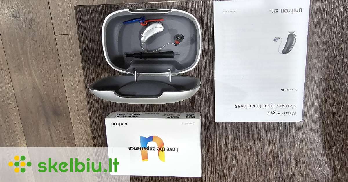 Klausos aparatas Unitron Moxi B1 - Skelbiu.lt