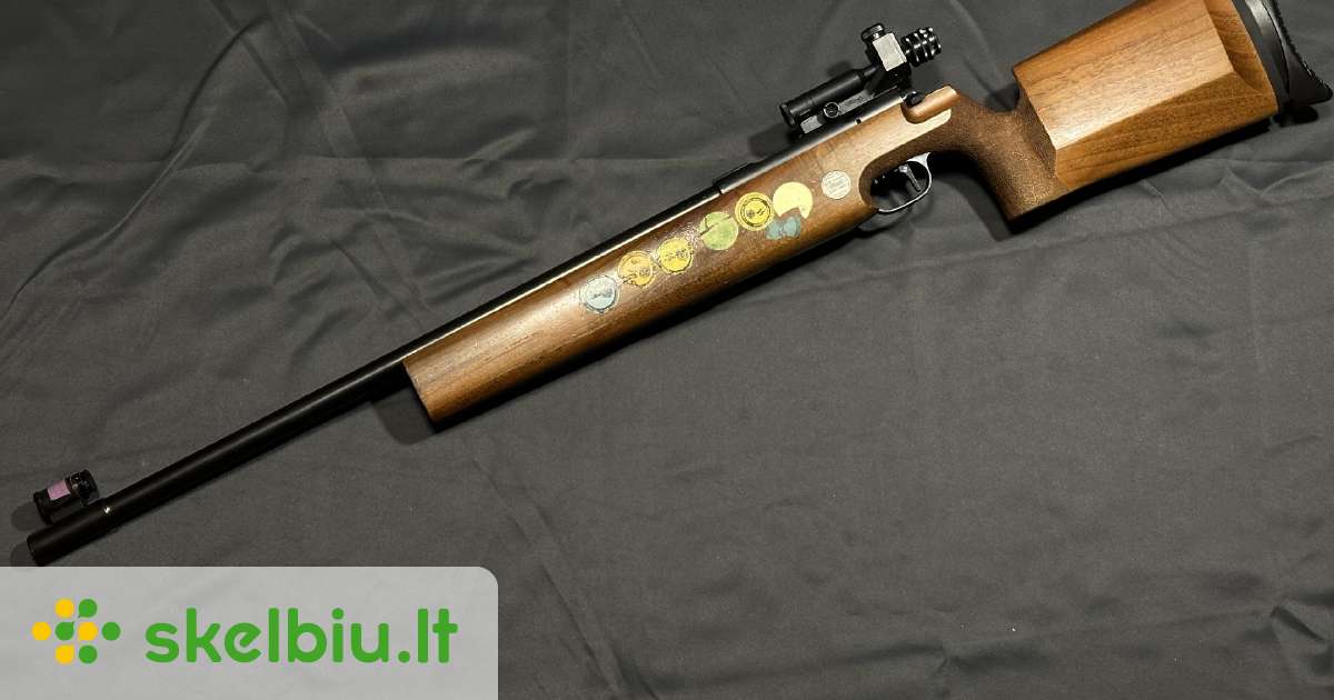 Graižtvinis šautuvas Walther Match 22lr. - Skelbiu.lt