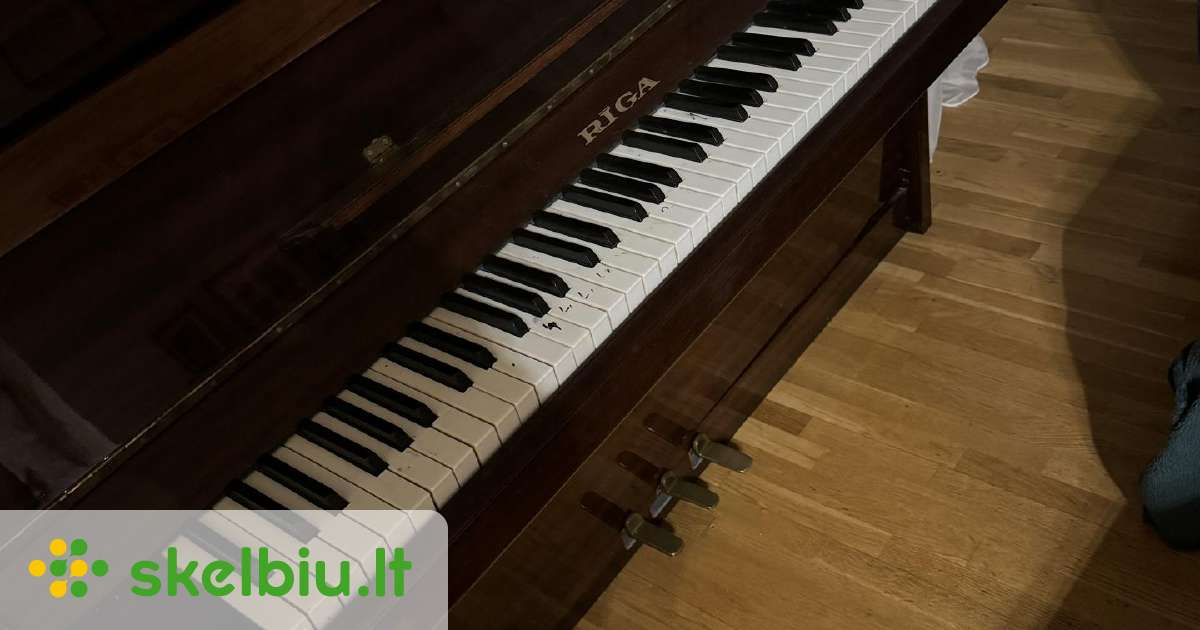 Pianinas Riga - Skelbiu.lt
