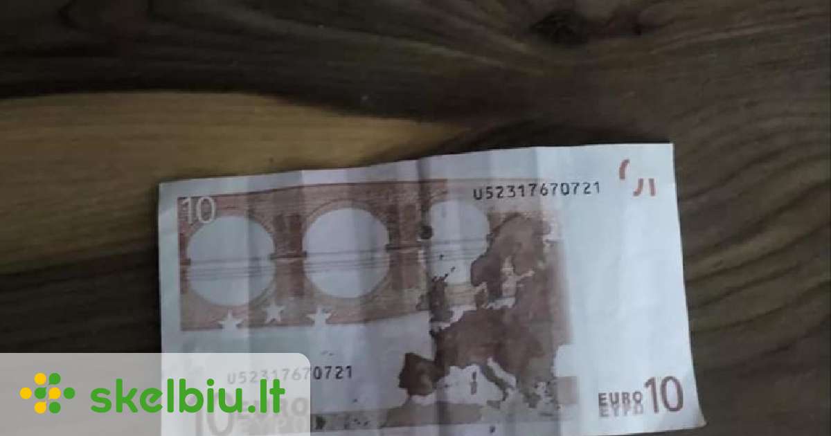 Senas banknotas 2002 metu. - Skelbiu.lt