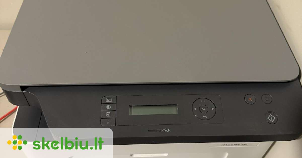Lazerinis spausdintuvas hp laser mfp 135a - Skelbiu.lt