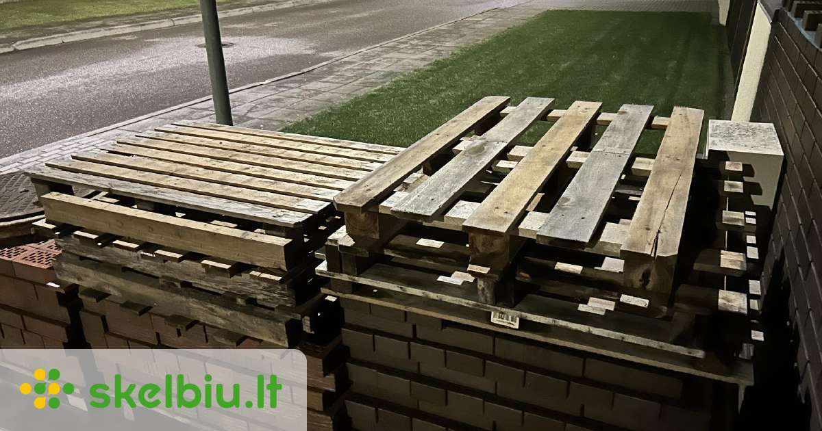 Dovanojamos Paletes, Euro Padeklai - Skelbiu.lt