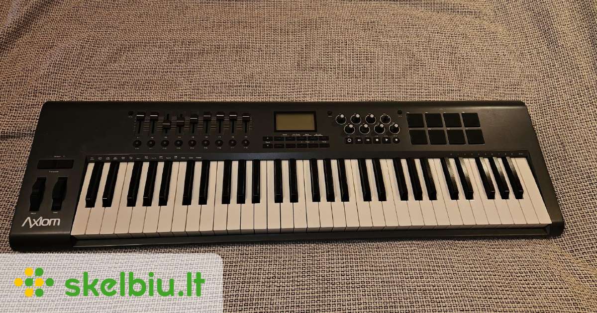 M-audio axiom 61 keyboard - Skelbiu.lt