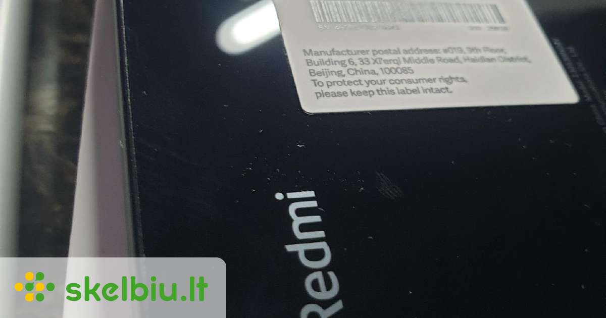 Xiaomi redmi 12 8gb RAM - Skelbiu.lt