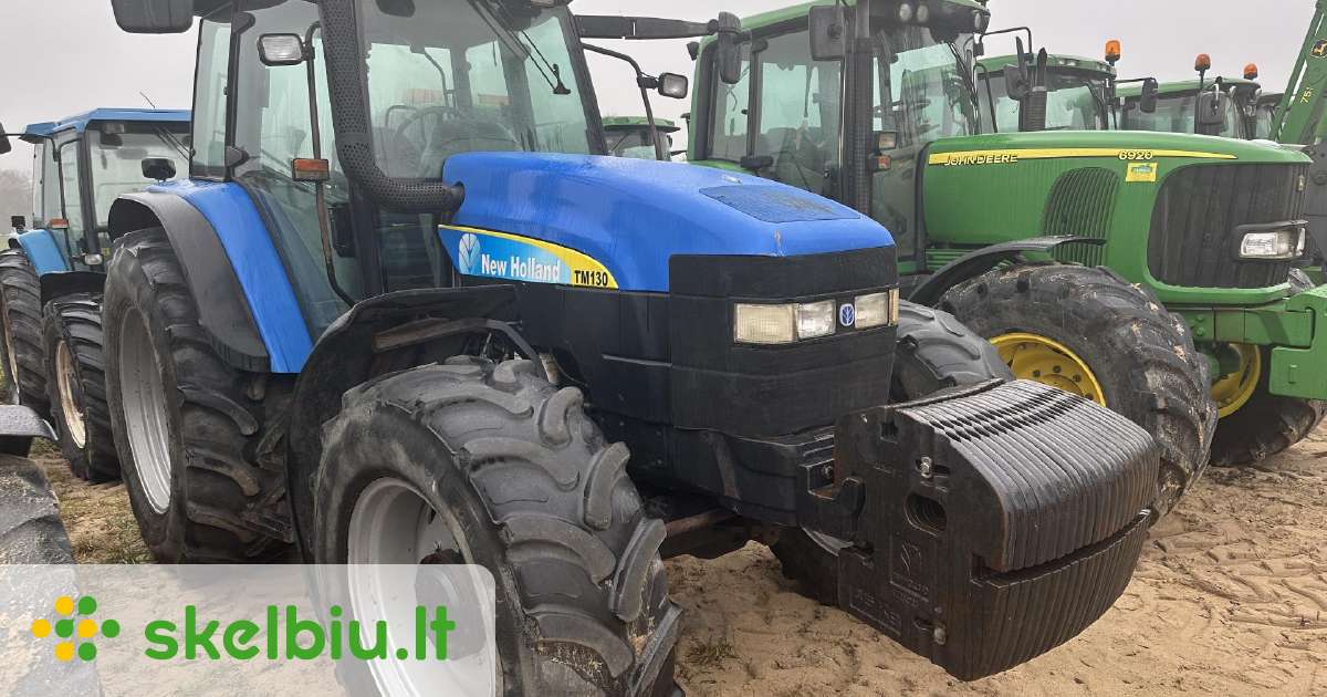 Traktorius new holland tm130 - Skelbiu.lt