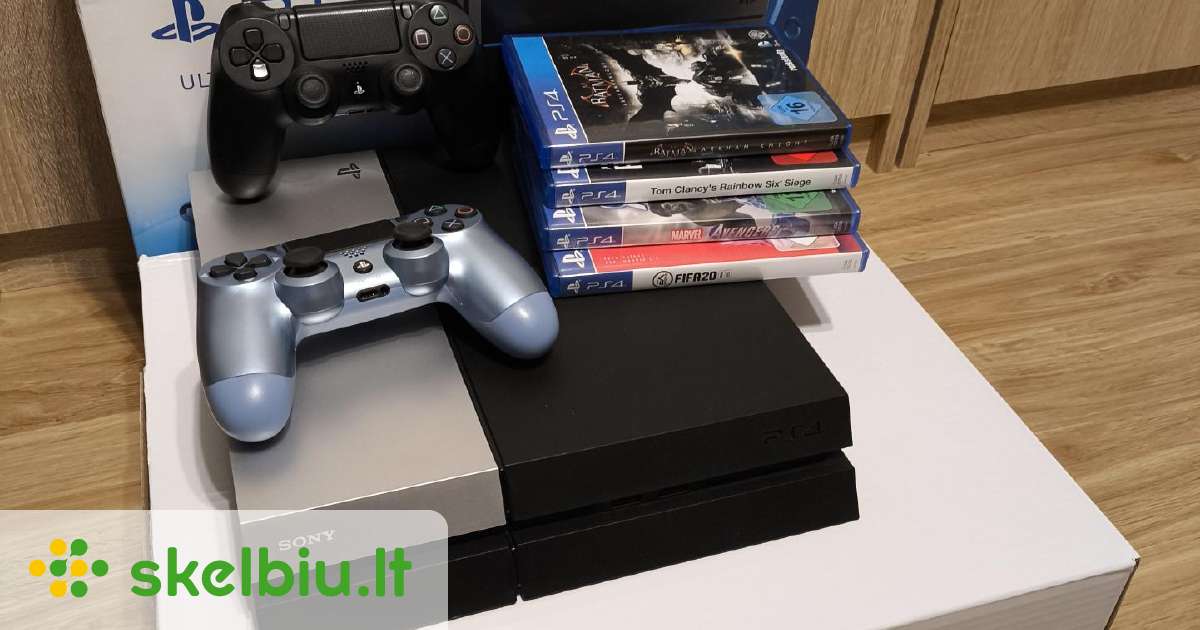 Labai tvarkingas Playstation 4 Ps4 - Skelbiu.lt