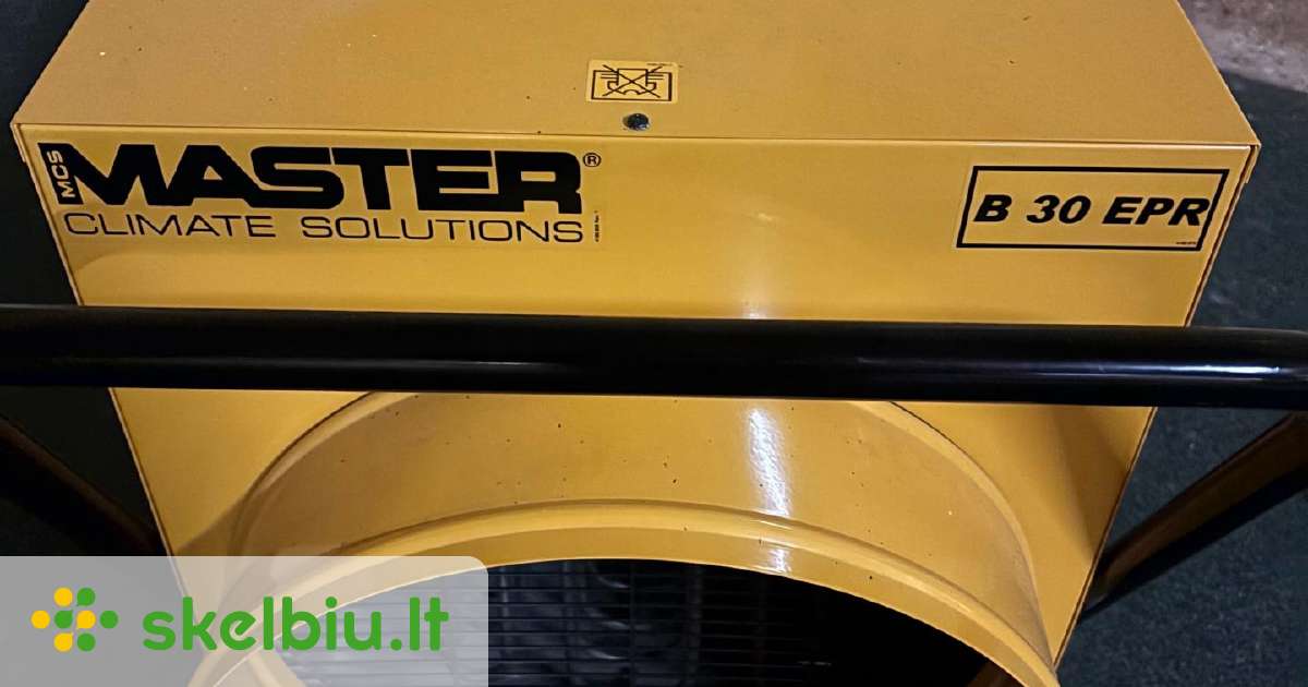 30 kw Master B 30 Epr – profesionalus šildytuvas - Skelbiu.lt