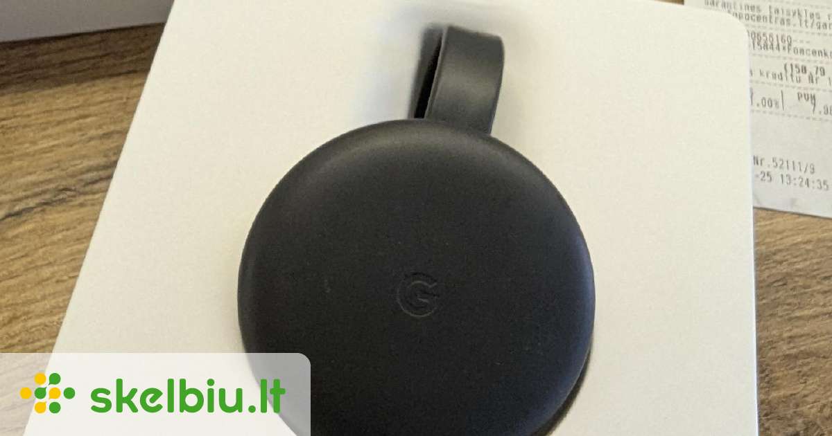 Google Chromecast priedeliai Gen.2 ir Gen.3 - Skelbiu.lt