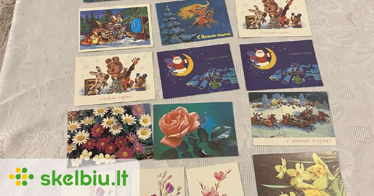 Parduodamos naujos tarybiniu laiku atvirutes - Skelbiu.lt