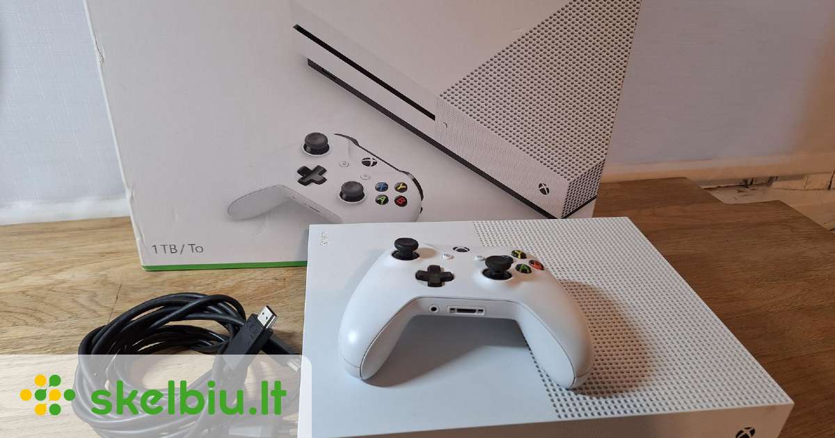 Xbox One S ir Žaidimai - Skelbiu.lt
