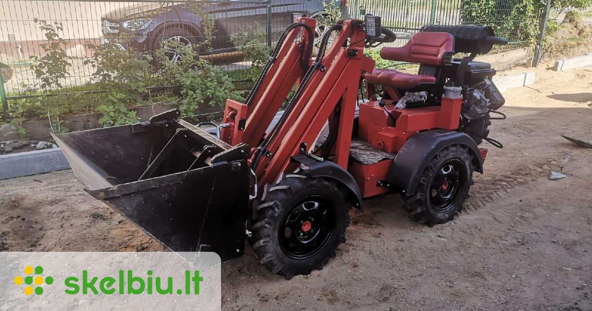 Mini krautuvas - Skelbiu.lt