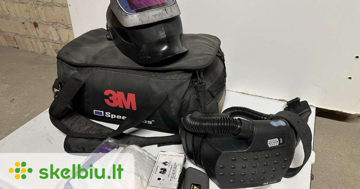 Suvirinimo skydelis Speedglas Flexview 9002x - Skelbiu.lt