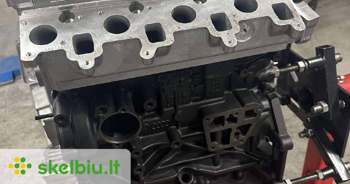 VW T5 Multivan Euro5 Caa 2.0 Tdi 105kw variklis - Skelbiu.lt