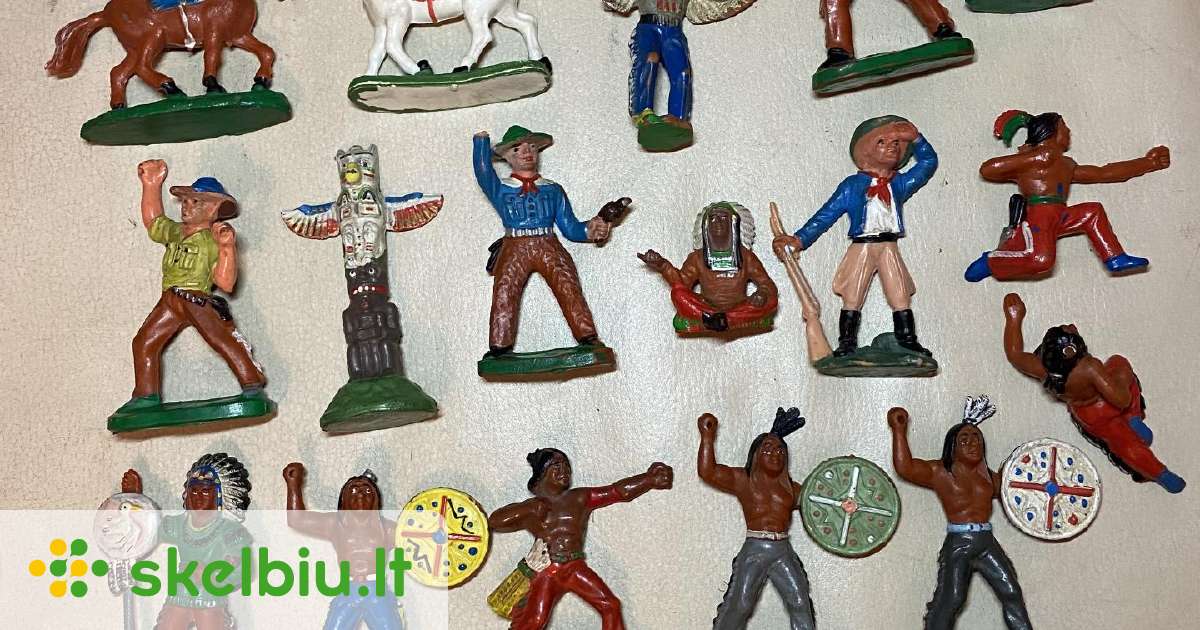 Kareivėliai indėnai kaubojai vokietija - Skelbiu.lt