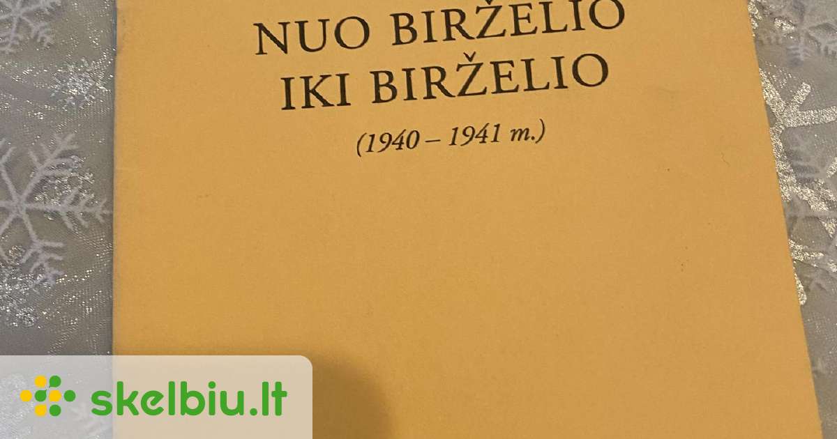 Parduodama brosiura nuo 1940 birzelio iki 1941 m - Skelbiu.lt