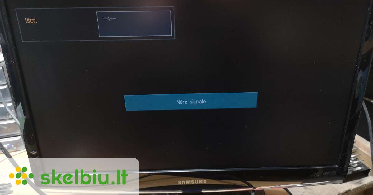 Samsung syncmaster 2333hd monitorius-televizorius - Skelbiu.lt