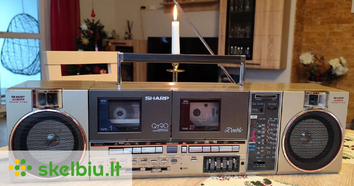 Sharp Qt90 magnetola - Skelbiu.lt