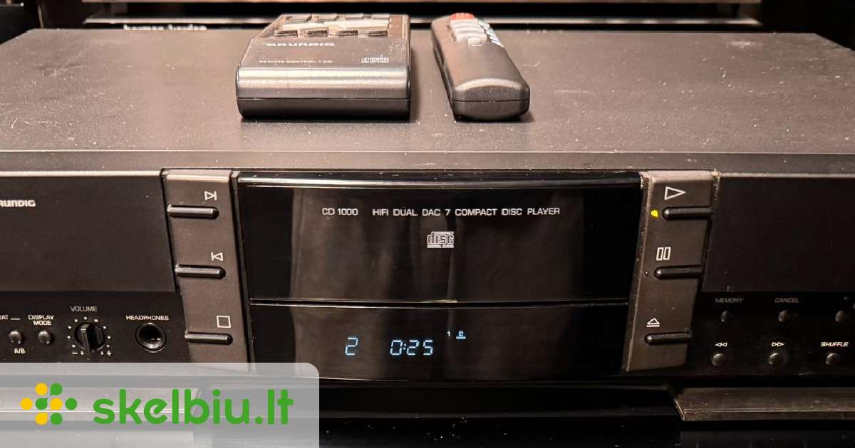 Grundig CD-1000 / dvd / CD / mp3 / sacd / bluray - Skelbiu.lt