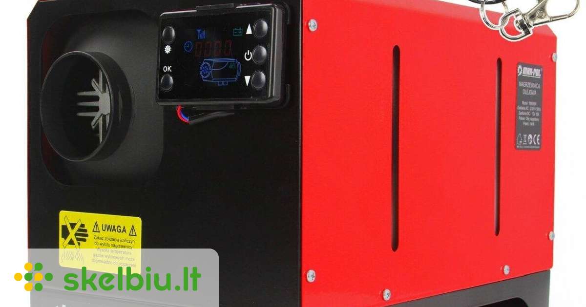 Dyzelinis šildytuvas 8kw webasto 220v Marpol - Skelbiu.lt