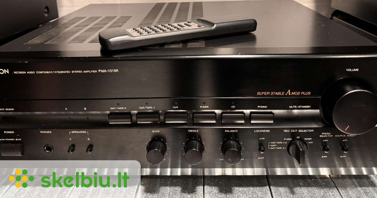 Denon pma-1315 / resiveriai - Skelbiu.lt