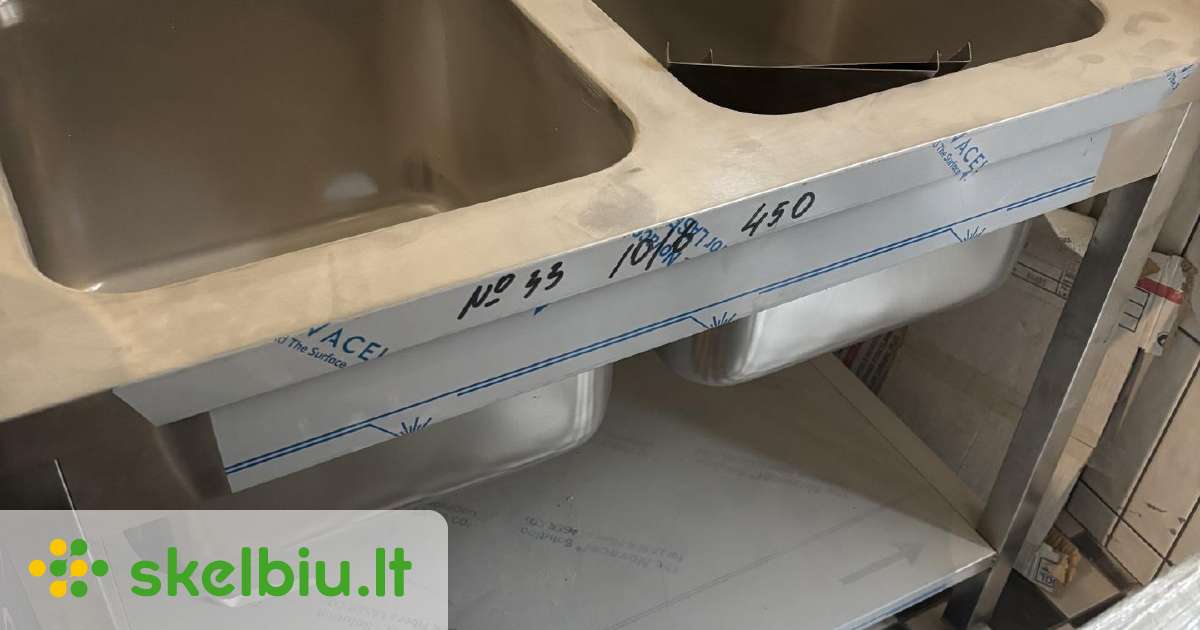 Dviguba kriauklė - Skelbiu.lt