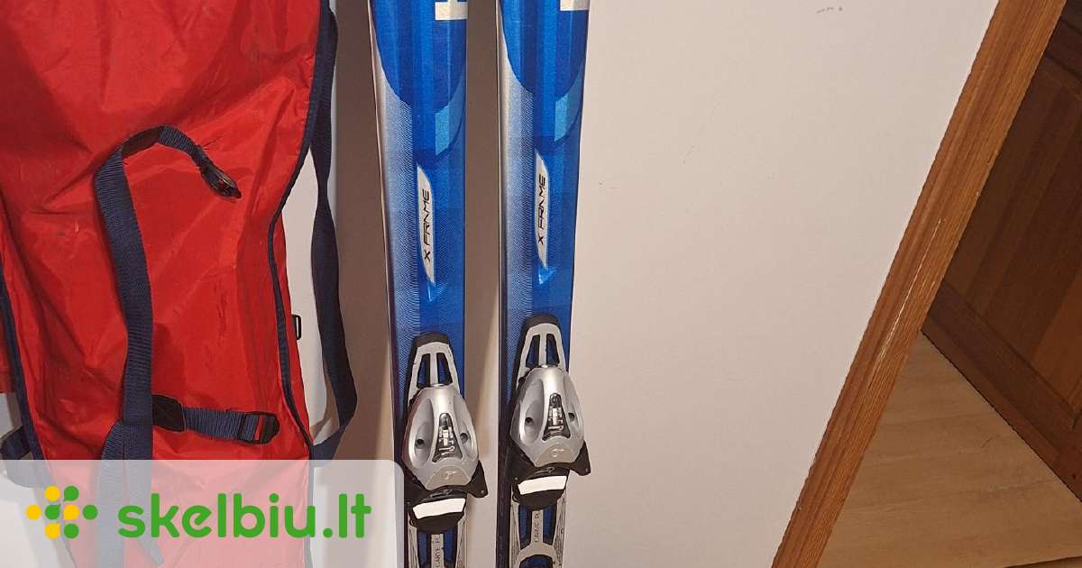 Slidės, batai, šalmas, lazdos, slidinėjimo akiniai - Skelbiu.lt