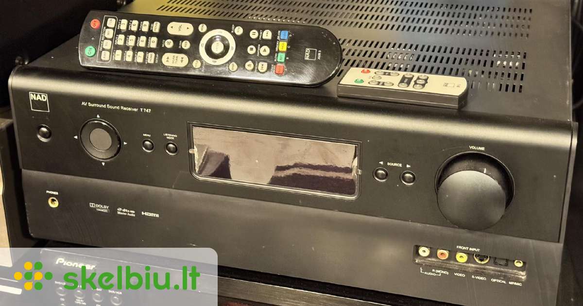 Nad T747 / Nad produkcija - Skelbiu.lt