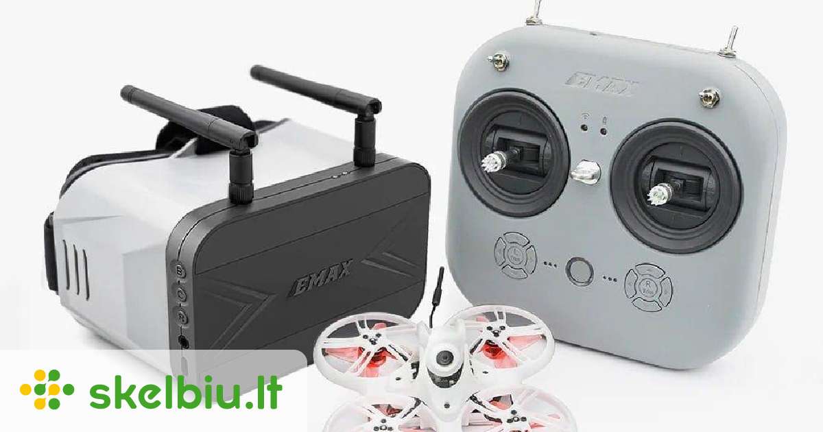 Drono rinkinys Emax Tinyhawk III Plus Rtf Kit - Skelbiu.lt