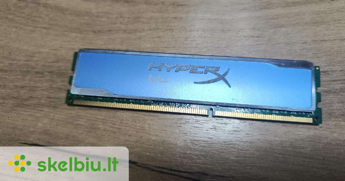 Hyperx Blu RAM 8gb - Skelbiu.lt
