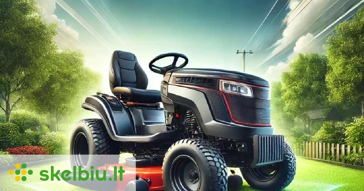 Nauji sodo traktoriukai! - Skelbiu.lt