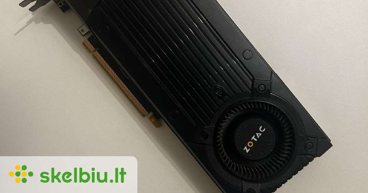 Zotac Geforce 760 2gb - Skelbiu.lt