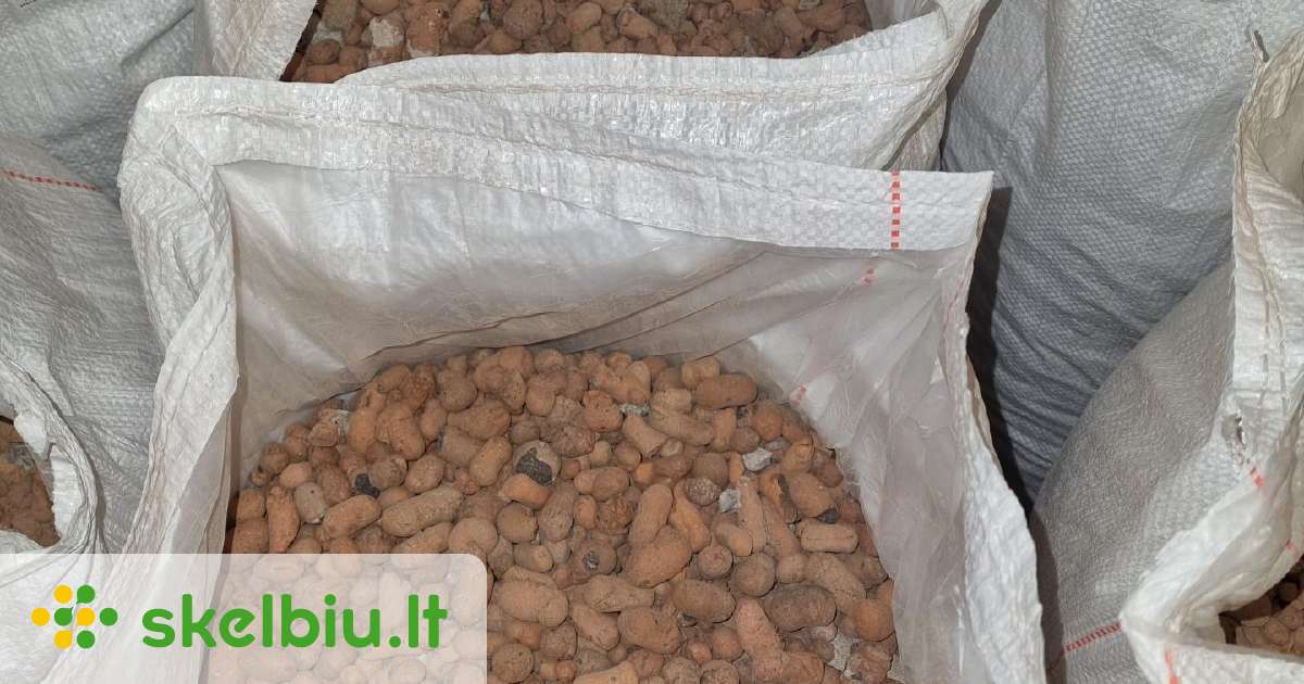 Keramzitas 1€ didelis bulvinis maišas - Skelbiu.lt