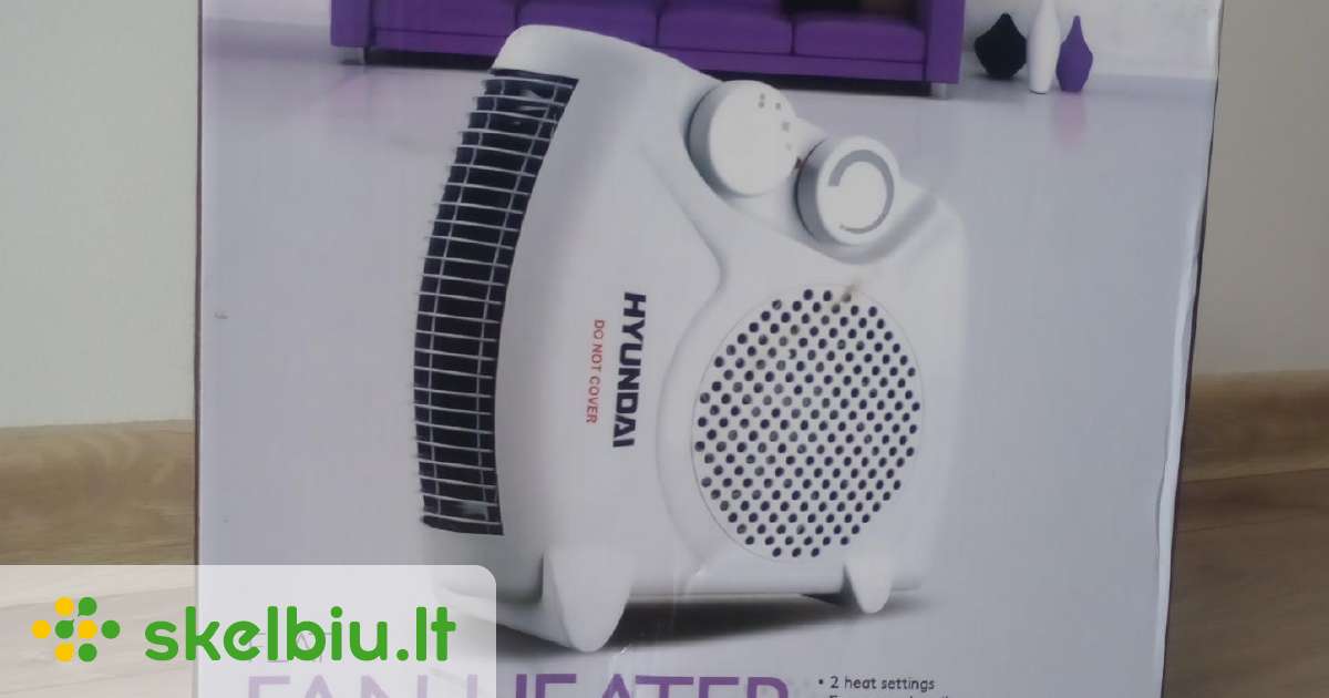 Šildytuvas ventiliatorius vėjelis Hyundai - Skelbiu.lt