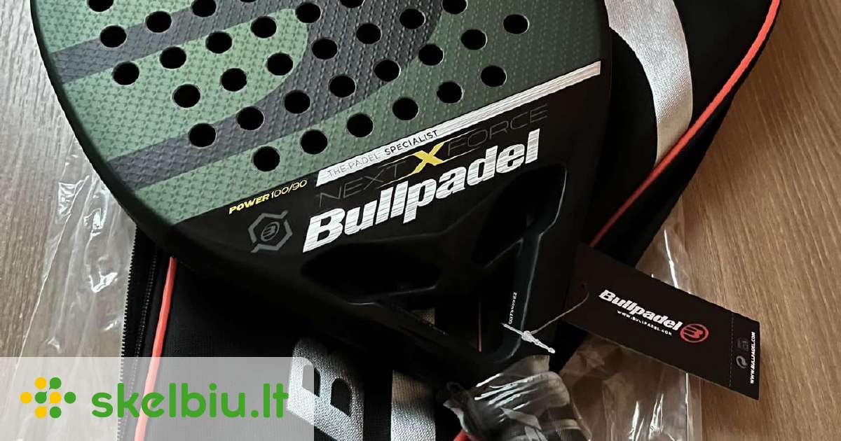 Nauja Bullpadel Ionic Power padelio raketė - Skelbiu.lt