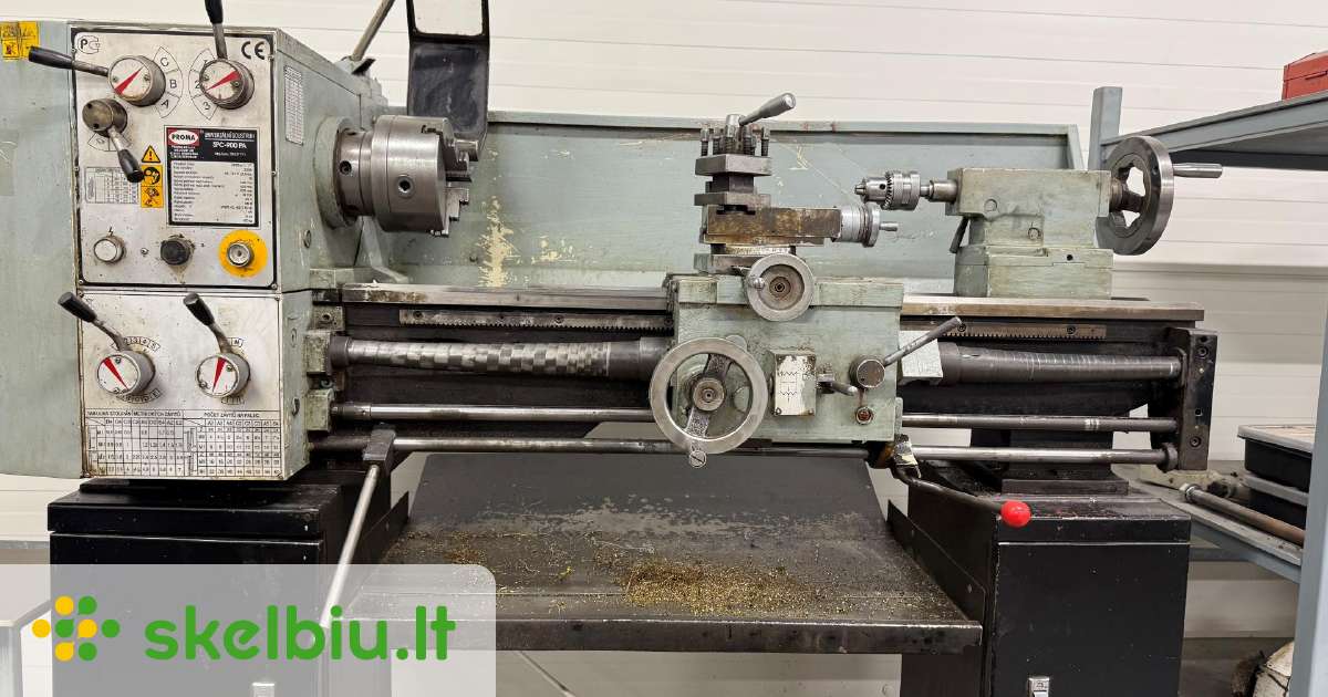 UniveRSalios tekinimo staklės Proma Spc-900 Pa - Skelbiu.lt
