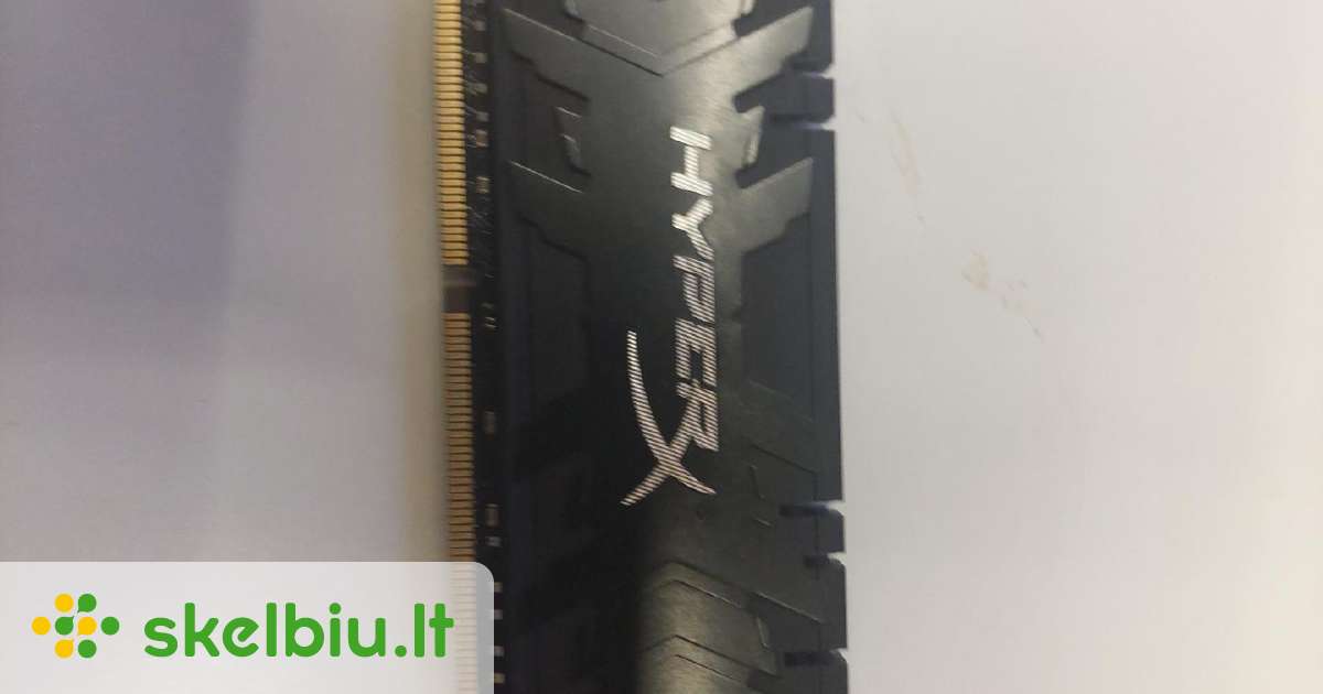 Hyperx predator RAM 16gb 3200 ddr4 - Skelbiu.lt