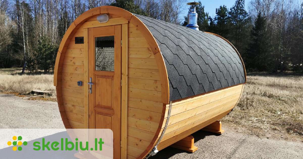 Lauko Apvali Pirtis 3000eur - Mobilios pirtys - Skelbiu.lt